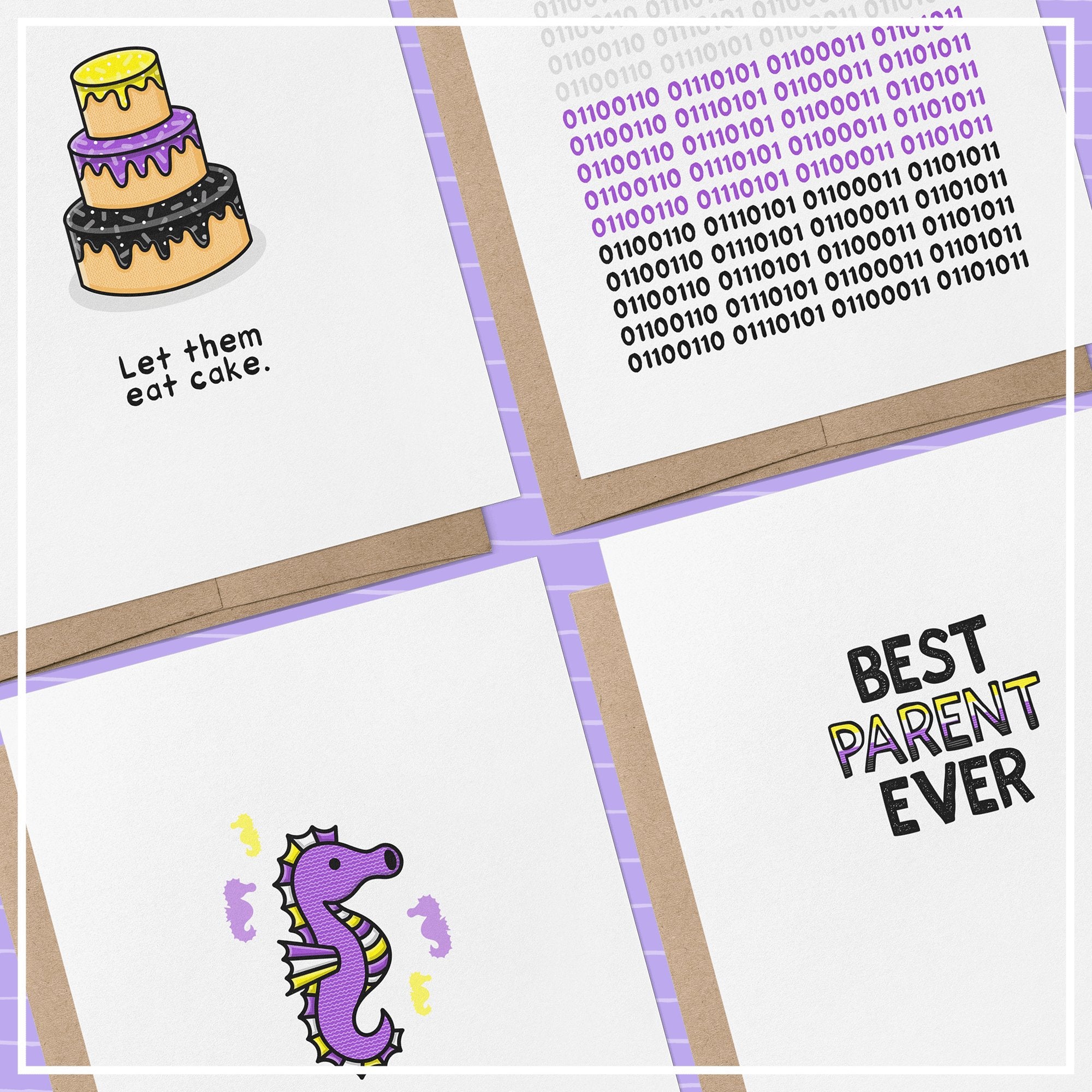 Nonbinary Cards | LGBTQ+ Greeting Cards and Gifts | That Queer Card Co