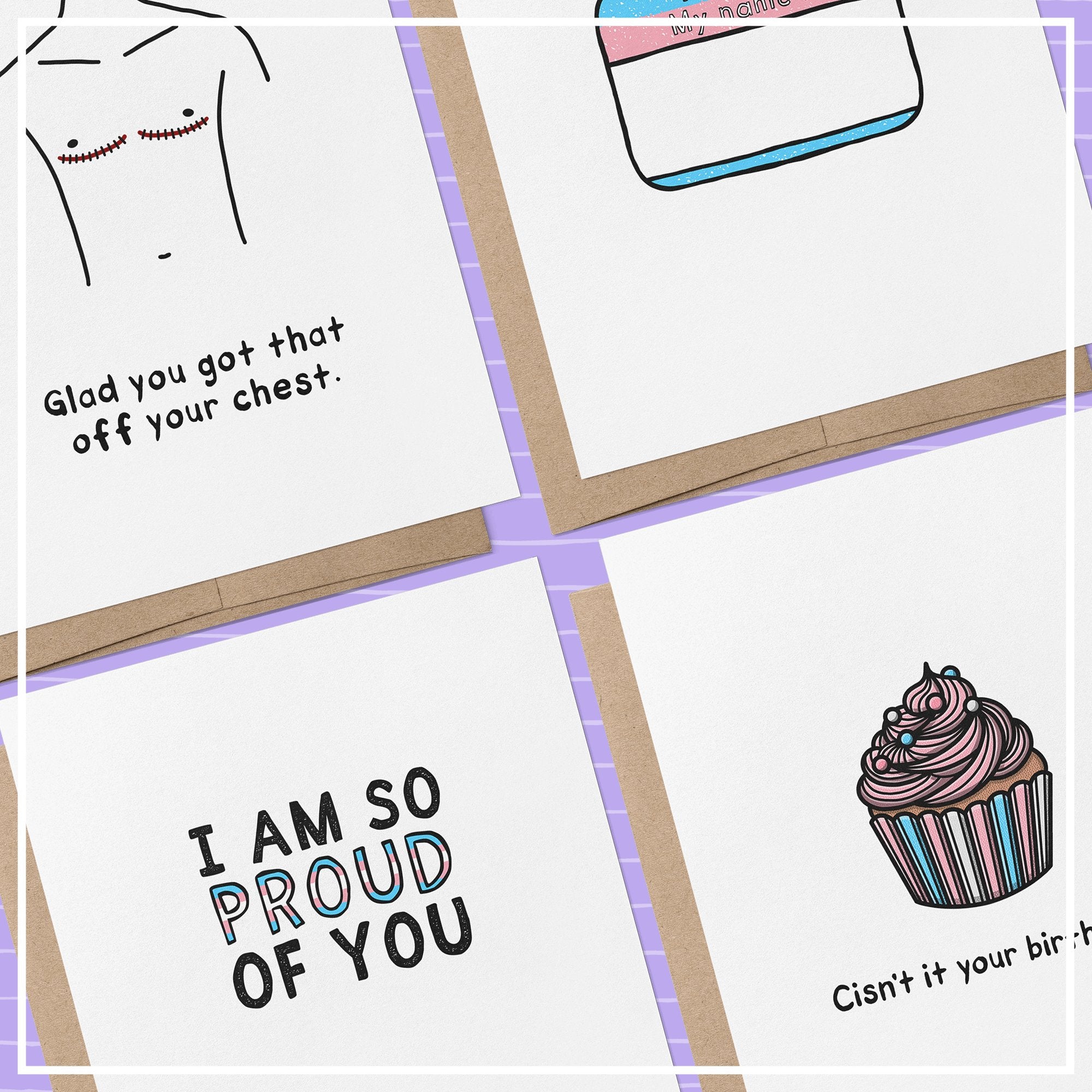 Transgender Cards | LGBTQ+ Greeting Cards | That Queer Card Co