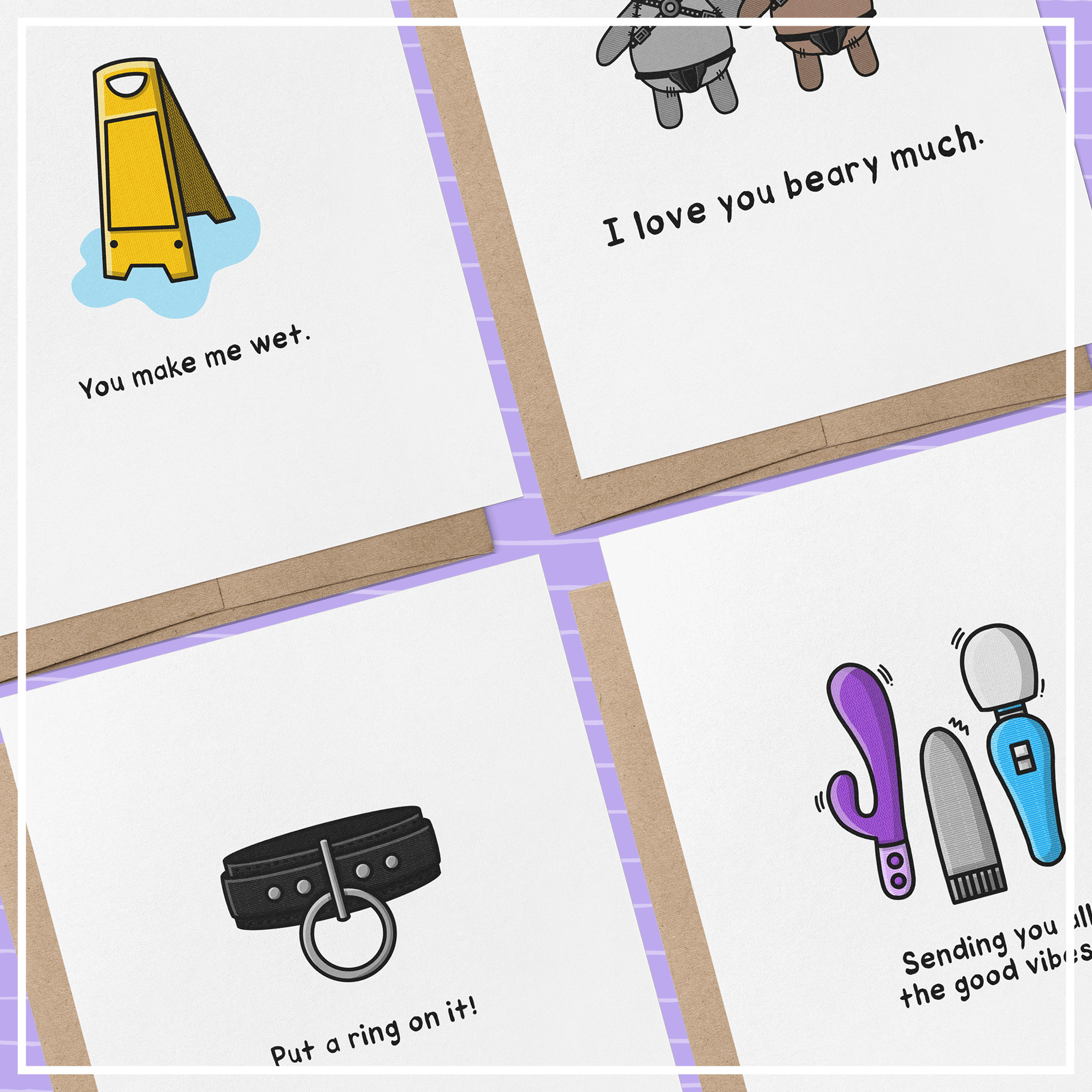 Adult Cards | Kinky Sassy Greeting Cards | That Queer Card Co