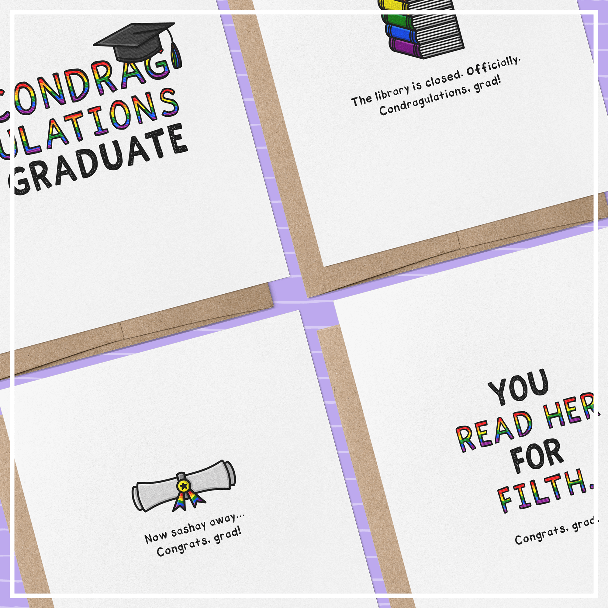 Graduation Cards | LGBTQ+ Greeting Cards | That Queer Card Co