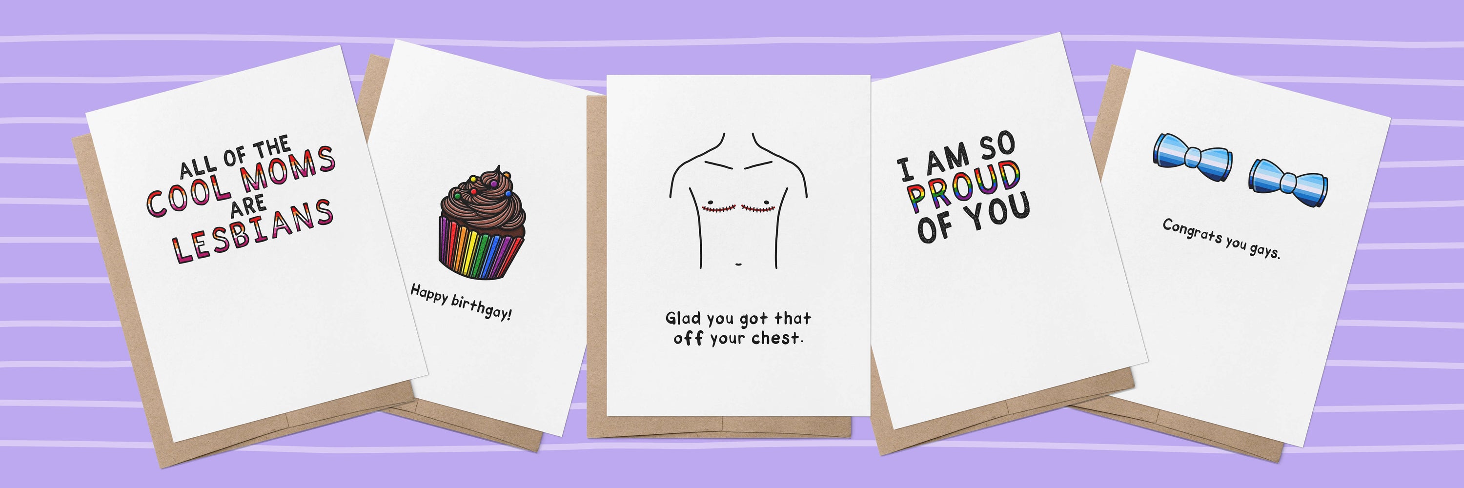 LGBTQ+ Greeting Cards, Stickers & Gifts | That Queer Card Co