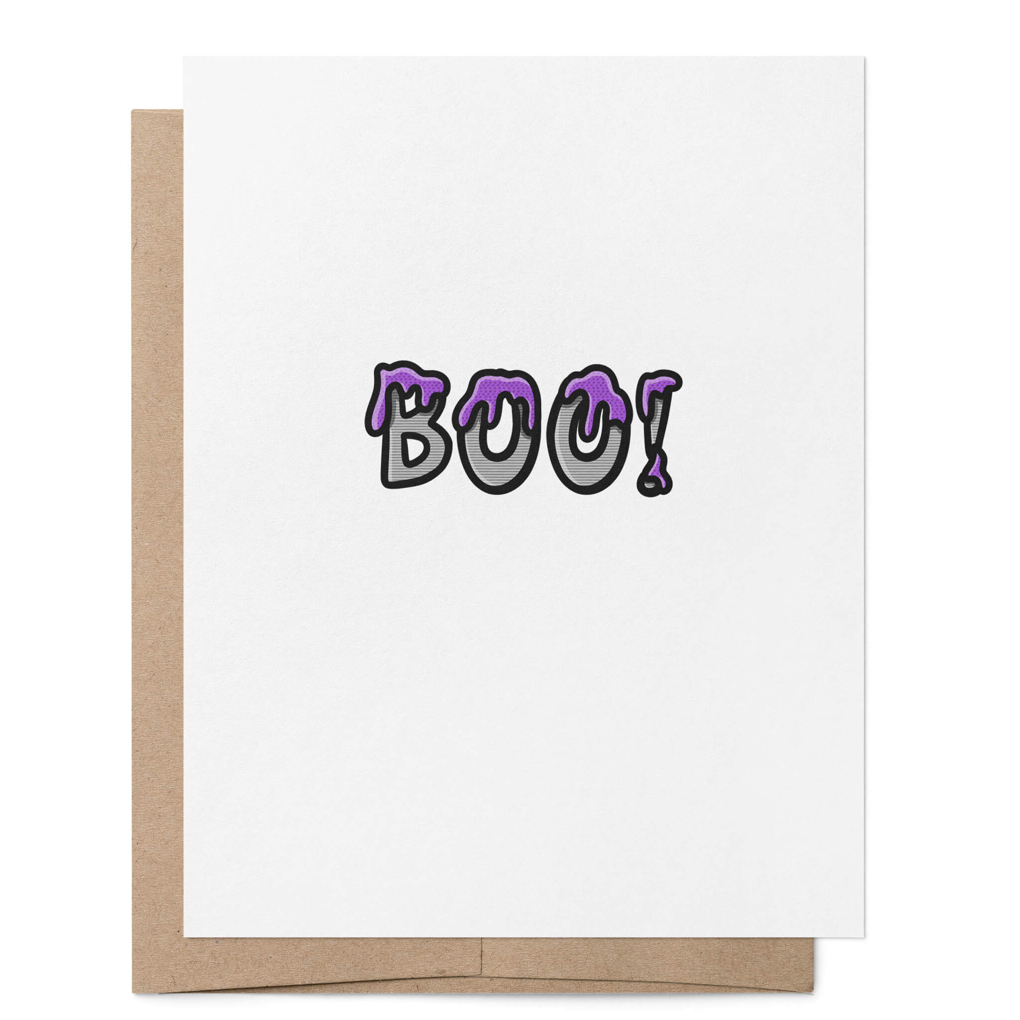 Boo Halloween Greeting Card | That Queer Card Co